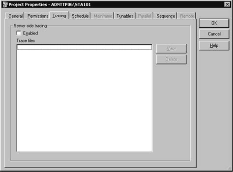 Setting Project Properties