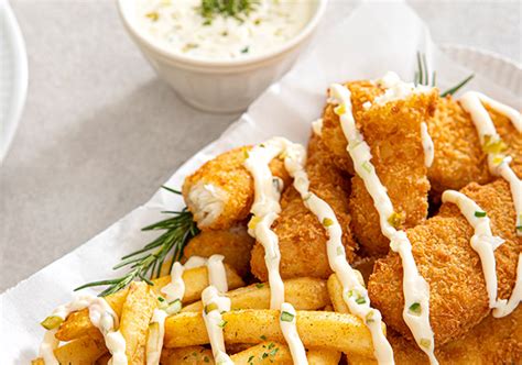 피쉬앤칩스와 오이타르타르소스 오뚜기레시피