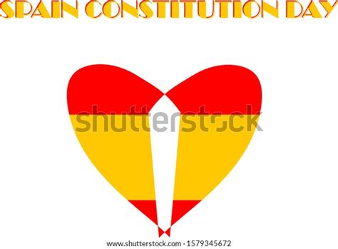 Concept Constitution Day Spain De La Stock Vector Royalty Free