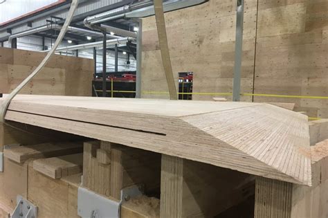 Lever Innovation Building With Mass Plywood Three Pavilions One