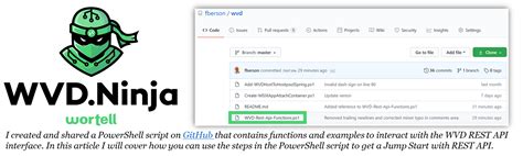 Getting Started With Rest Api For Wvd Arm Spring Release And Sharing My Github Examples