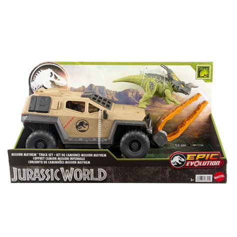 Jurassic World Mission Mayhem Truck Set Shop Toy Vehicles At H E B