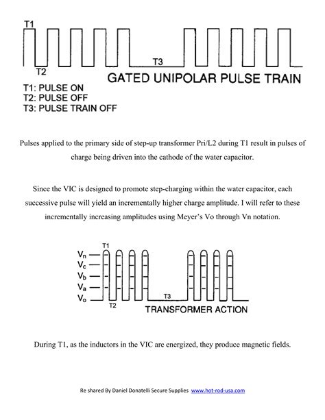Stanley A Meyer Operating The Vic Voltage Intensifier Circuit Pdf