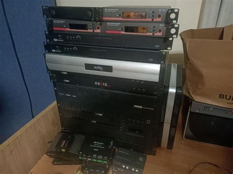 Bulk Lot Of Commercial Audio Equip Crestron Biamp Etc Stereo