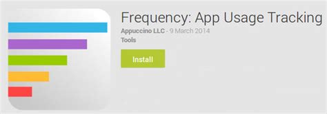 Frequency App Usage Tracking Tell You Which Android Apps You Use How