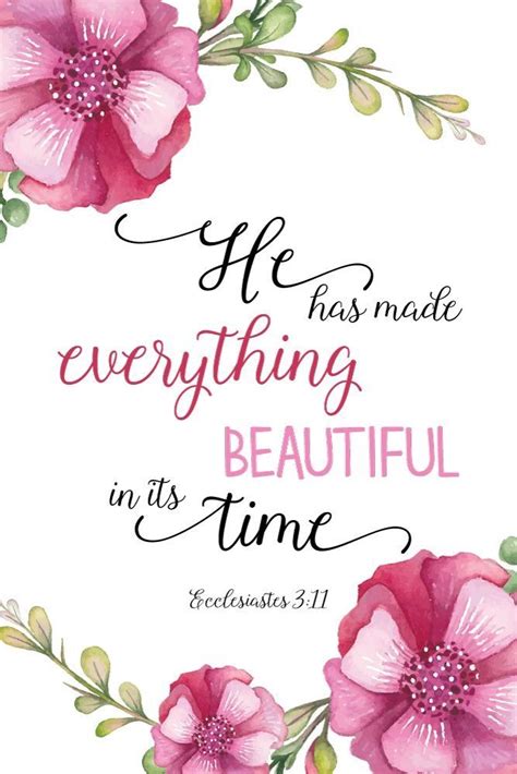 Bible Verse For A Flowers At Erin Brown Blog