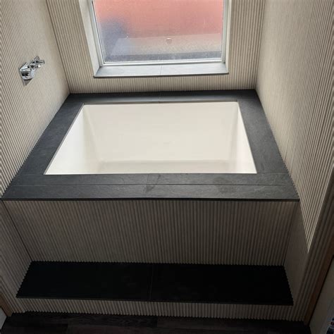 Undermount Tub Deep Bathtub 1500 L X 1050 W X 600 Soaking Depth By