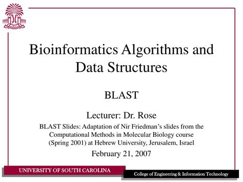 Ppt Bioinformatics Algorithms And Data Structures Powerpoint Presentation Id3126987