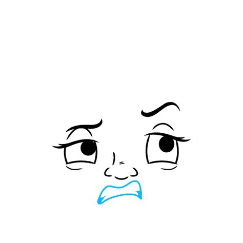 How To Draw A Crying Face Really Easy Drawing Tutorial Atelier Yuwa