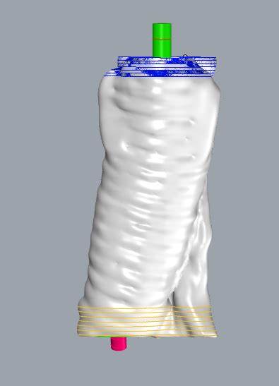 Bricked Appearance Of Labelmap Using Baffle Planner Module Support 3d Slicer Community