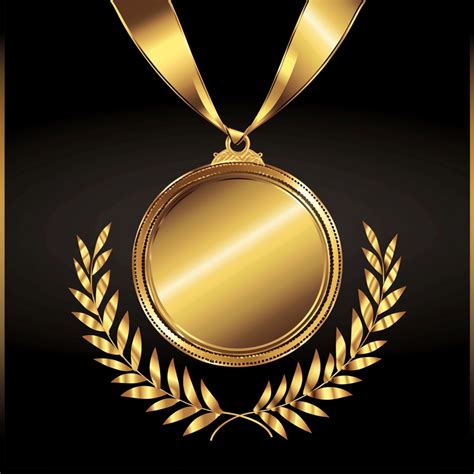 金色勋章素材 金色勋章模板 金色勋章图片高速下载 设图网