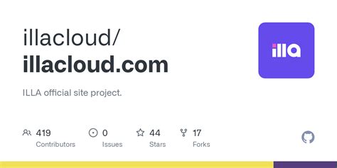 github illacloud illa official site project