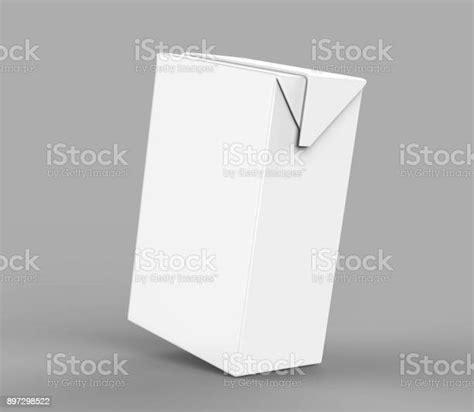 빈 화이트 Tetra 패킷 판지 주스 및 우유 팩 화이트 현실적인 렌더링 모의 서식 파일 디자인에 대 한 3 차원 일러스트 레이 션 3차원 형태에 대한 스톡 사진 및 기타