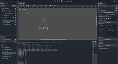 Pinjoint2d Staticbody To Rigidbody2d Behaving Strangely · Issue 58802