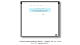 Drag And Drop Form Builder Ppt
