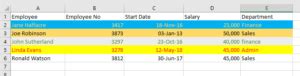 Sorting Data In Excel VBA Automate Excel