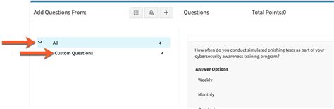 How To Use The Custom Questions Tab Of Your Platform KnowBe Knowledge Base