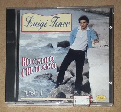 Luigi Tenco Ho Capito Che Ti Amo Vol 1 Cd Joker Ebay
