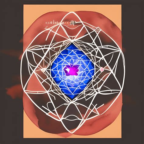 Dodecahedron Complex Sacred Geometry Heart Sword Duality · Creative Fabrica