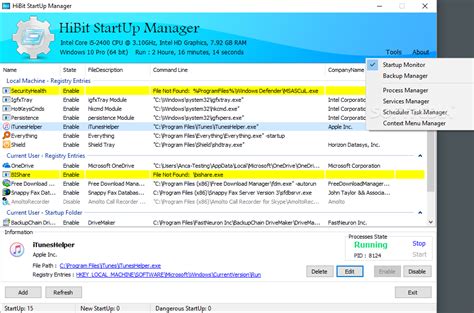 Hibit Startup Manager Download Softpedia