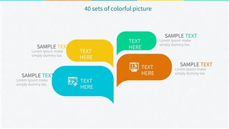 Group Of Colorful Speech Bubbles Google Slide Theme And Powerpoint Template Slidedocs
