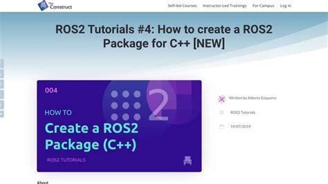The Construct Robotics Institute On Linkedin Ros2