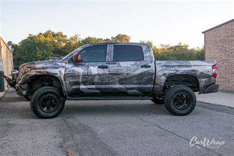 Toyota Tundra War Machine Camo Car Wrap City