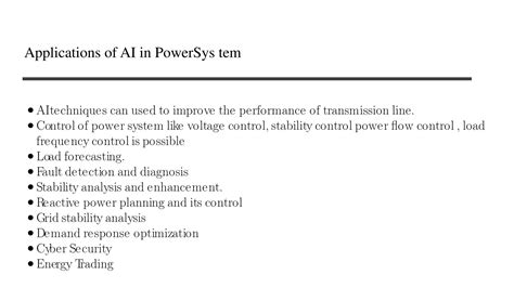 Power System Fault Detection Using Machine Learning Pdf