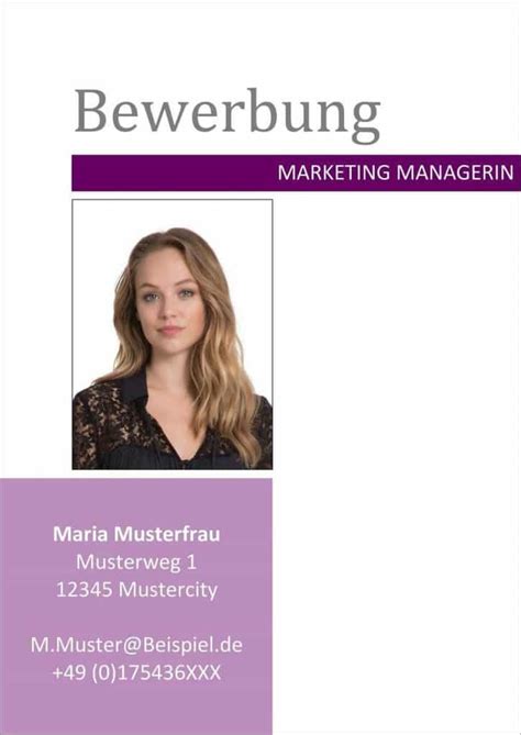 Schönes Deckblatt Bewerbung Deckblatt Muster Vorlage Lebenslauf Designs Images