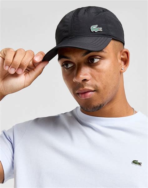 Black Lacoste Small Logo Cap Jd Sports Uk