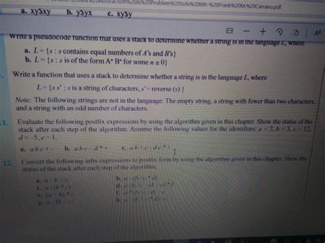 Solved Chapter 6 Exercise 11 Page 219 Book Data