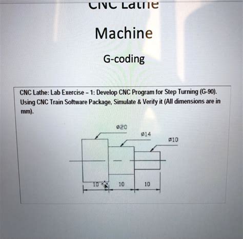 solved g code for the following civic lathe machine g coding cnc