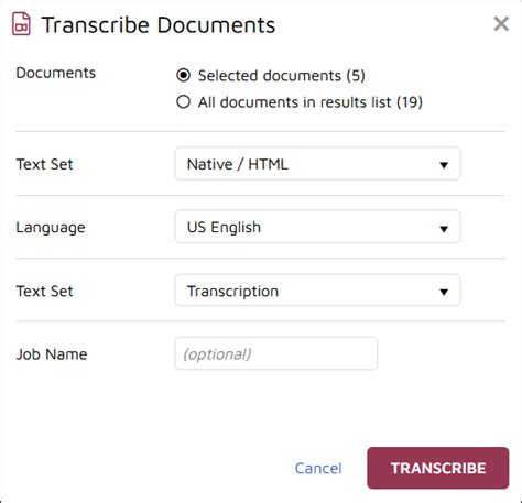 Transcribe Video And Audio Files