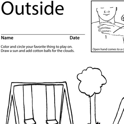 Lesson Plan Outside Asl Teaching Resources