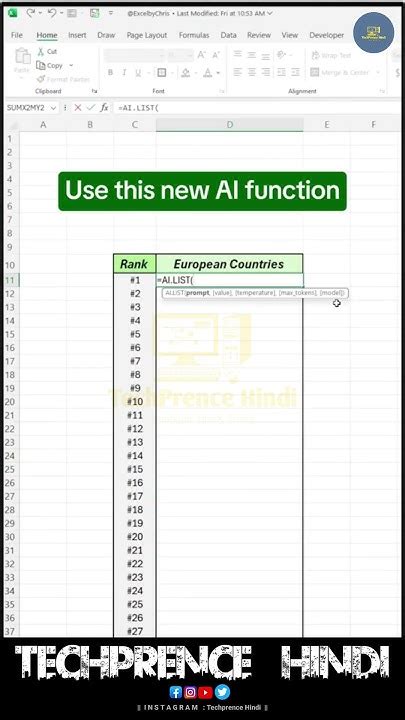 Excel Advanced Tips And Tricks Excel Kaise Sikhe Excel Computer