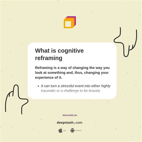 What Is Cognitive Reframing Deepstash