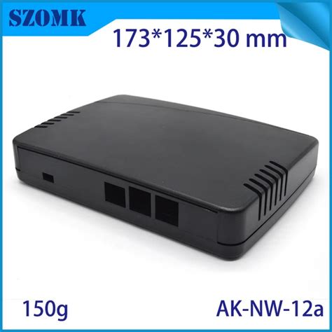 Hot Selling Wifi Router Enclosure Diy Network Box Plastic Modems Housing Electrical Plastic
