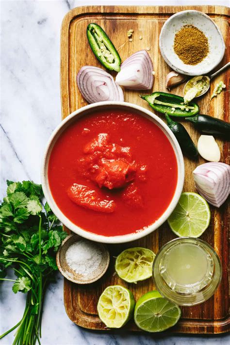 Quick And Easy Blender Salsa Kalejunkie