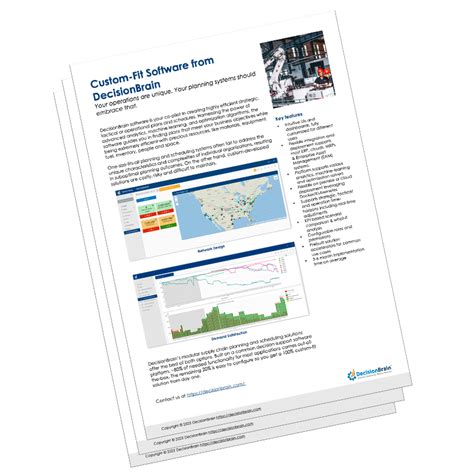 Advanced Planning And Scheduling Solutions For Supply Chain