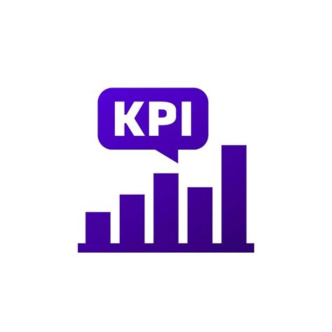 Kpi Icon With A Graph 35559943 Vector Art At Vecteezy