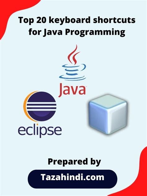 Top 20 Keyboard Shortcuts For Java Programming Learn Computer Science