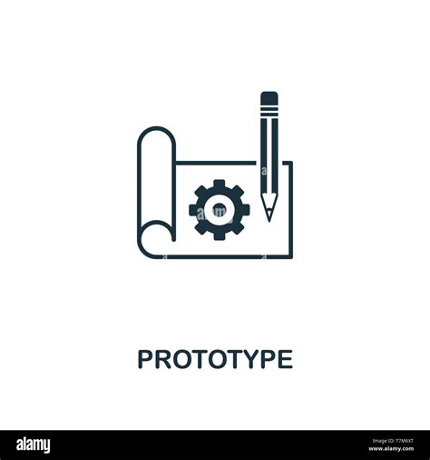 Prototype Icon Premium Style Design From Startup Collection Ux And Ui Pixel Perfect Prototype
