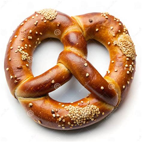 Pretzel Brezel Stock Illustration Illustration Of Food 323031415
