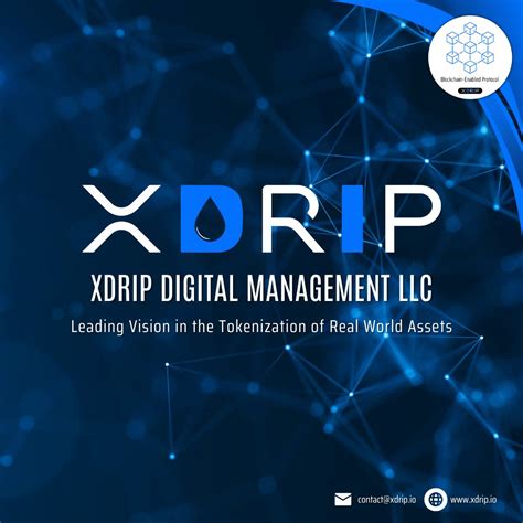 Xdrip Digital Management Llc On Linkedin Blockchain Tokenization Skywalk1000