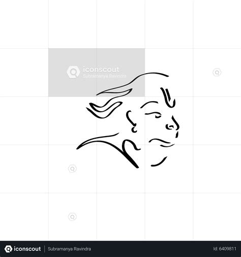 hanuman head animation by subramanya ravindra lottiefiles
