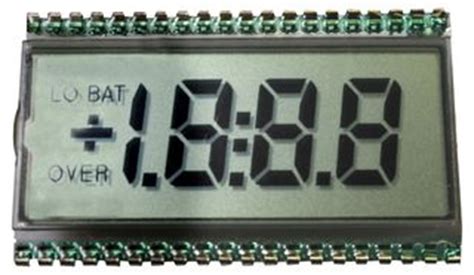 LCD S3X1C50TR C LUMEX 7 Segment LCD Display 4 4 X 1 Newark Electronics