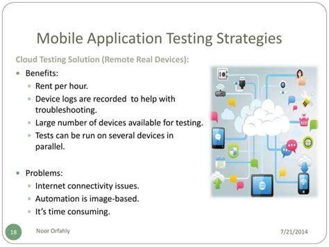 Mobile Application Testing Pptx Operating Systems Computer Software And Applications