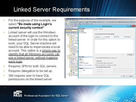 Configuring Kerberos Authentication In The Sql Server Environment