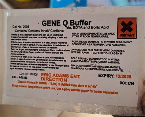 Tris Buffer Salt Sachet Ghanamedicals Com