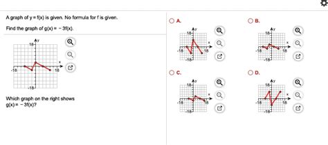 solved agraph ofy f x is given no formula for is given find the